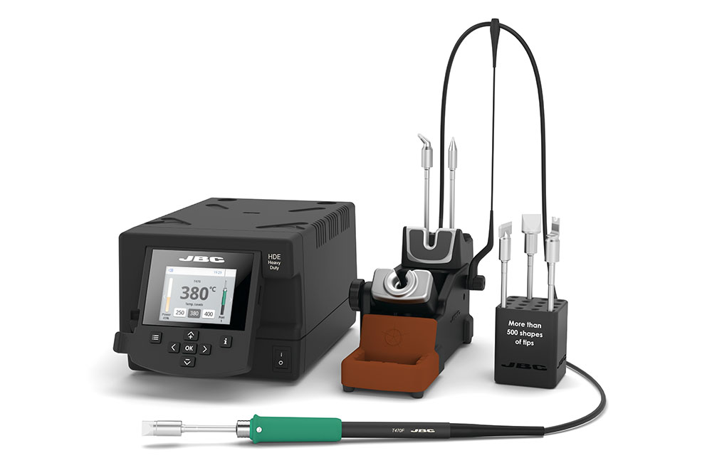 JBC Soldering Stations, Irons and Rework equipment for electronics