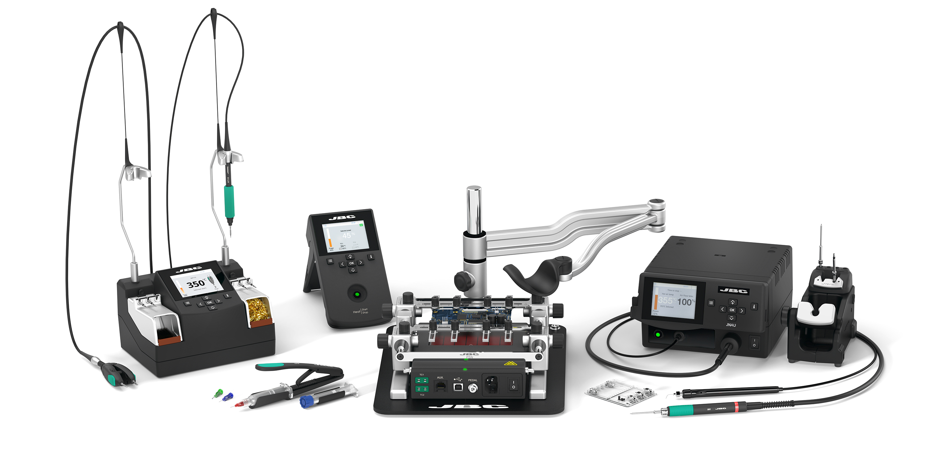 JBC Soldering and Rework equipment for electronics
